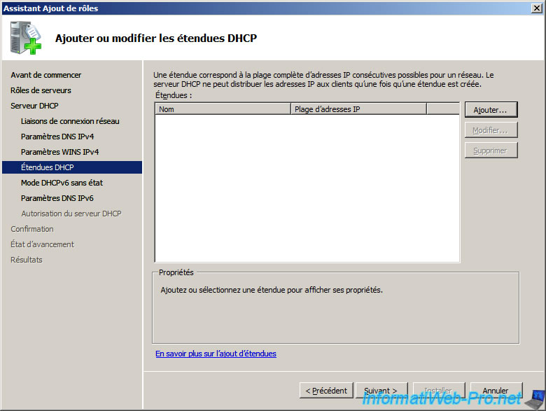 Create a DHCP server on Windows Server 2008 - Windows Server - Tutorials - InformatiWeb Pro